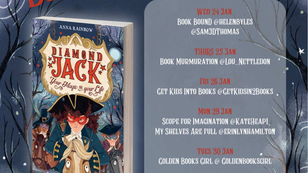 Blog Tour: Q&A with Diamond Jack author Anna Rainbow – BookMurmuration